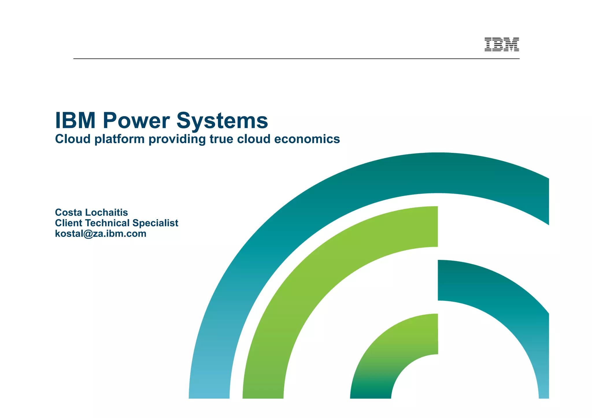 IBM Power Systems - Cloud Platform | PDF