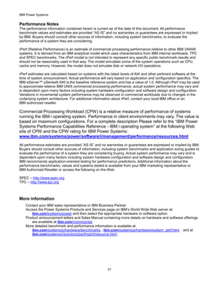 Ibm power systems facts and features power 8 | PDF