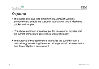 IBM Power Systems Storage Virtualization Methodology for agile ...