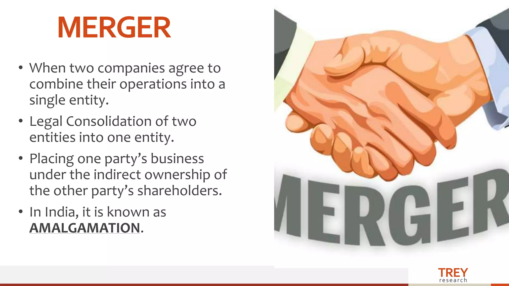 Merger and Acquisition ppt - SlideShare | PPTX
