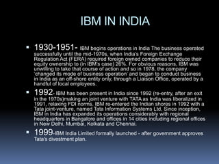 Ibm ppt final (nilesah tadha) | PDF