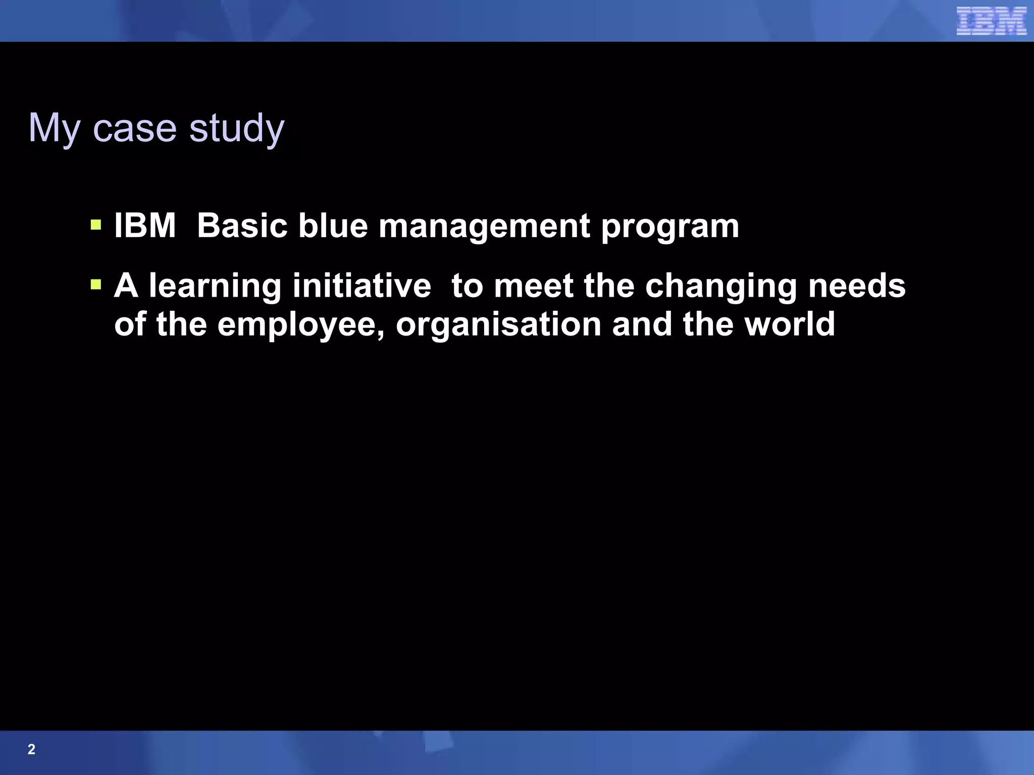 IBM eLearning Initiative | PPT
