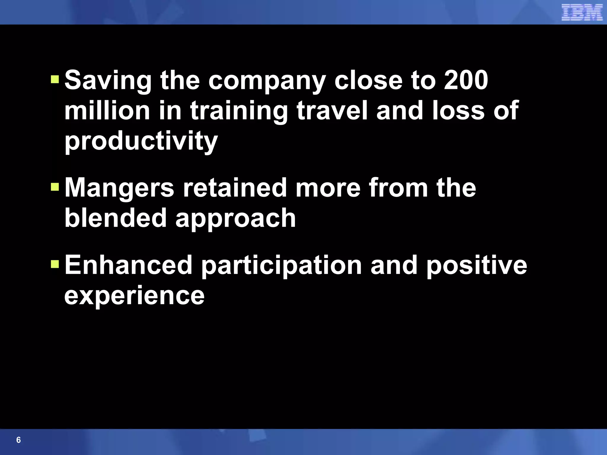 IBM eLearning Initiative | PPT