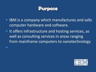 IBM presentation | PPTX