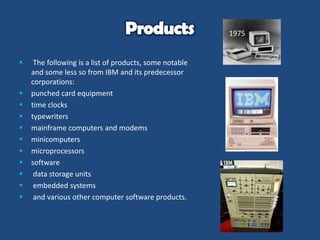 IBM presentation | PPTX