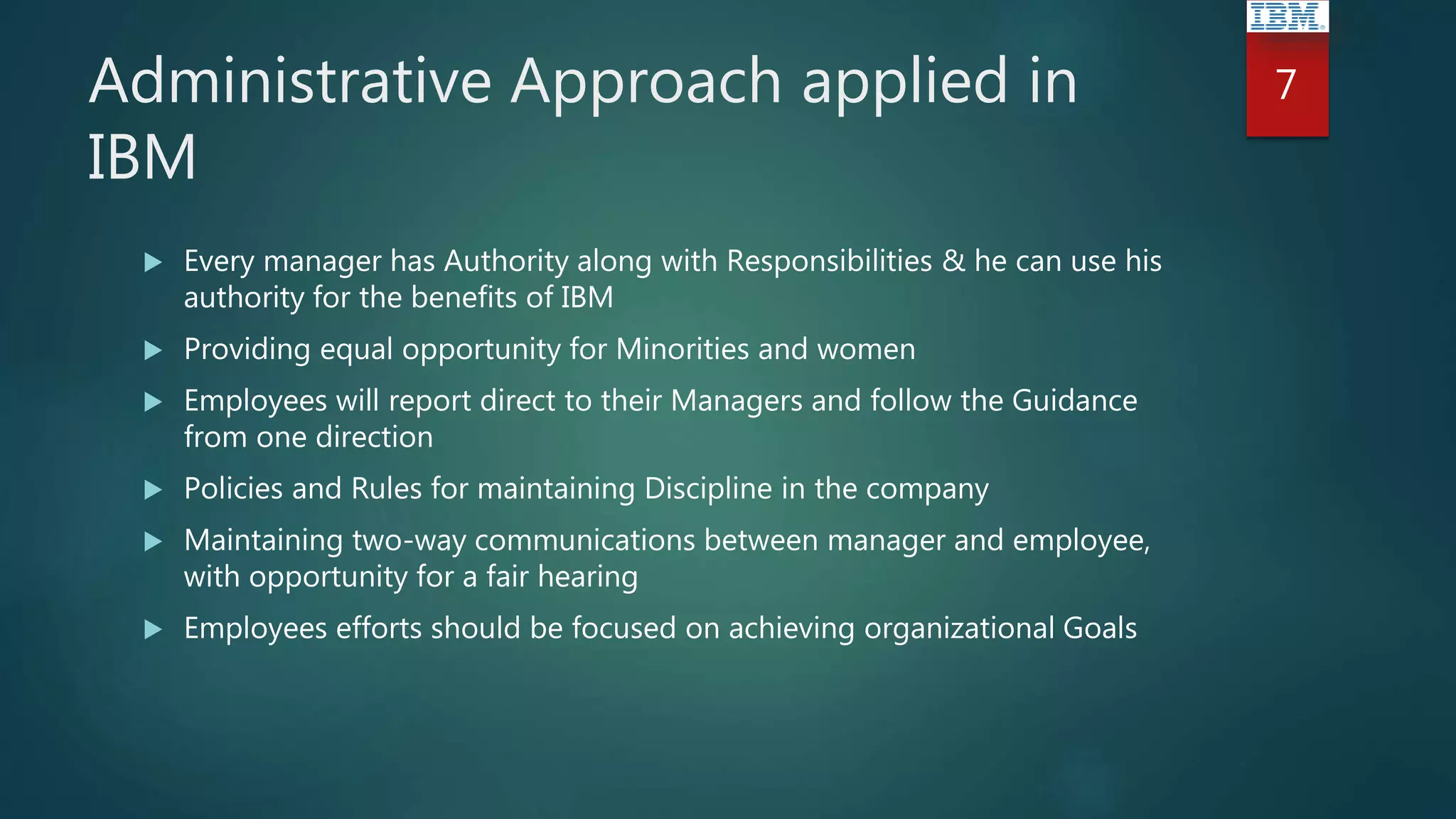 Ibm presentation | PPT