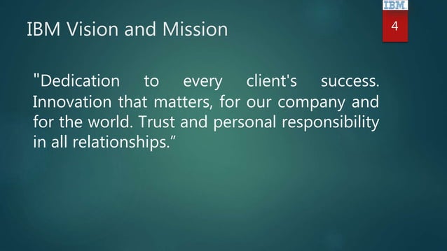 Ibm presentation | PPT