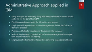 Ibm presentation | PPT