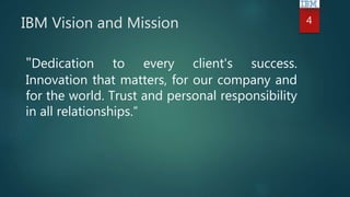 Ibm presentation | PPTX