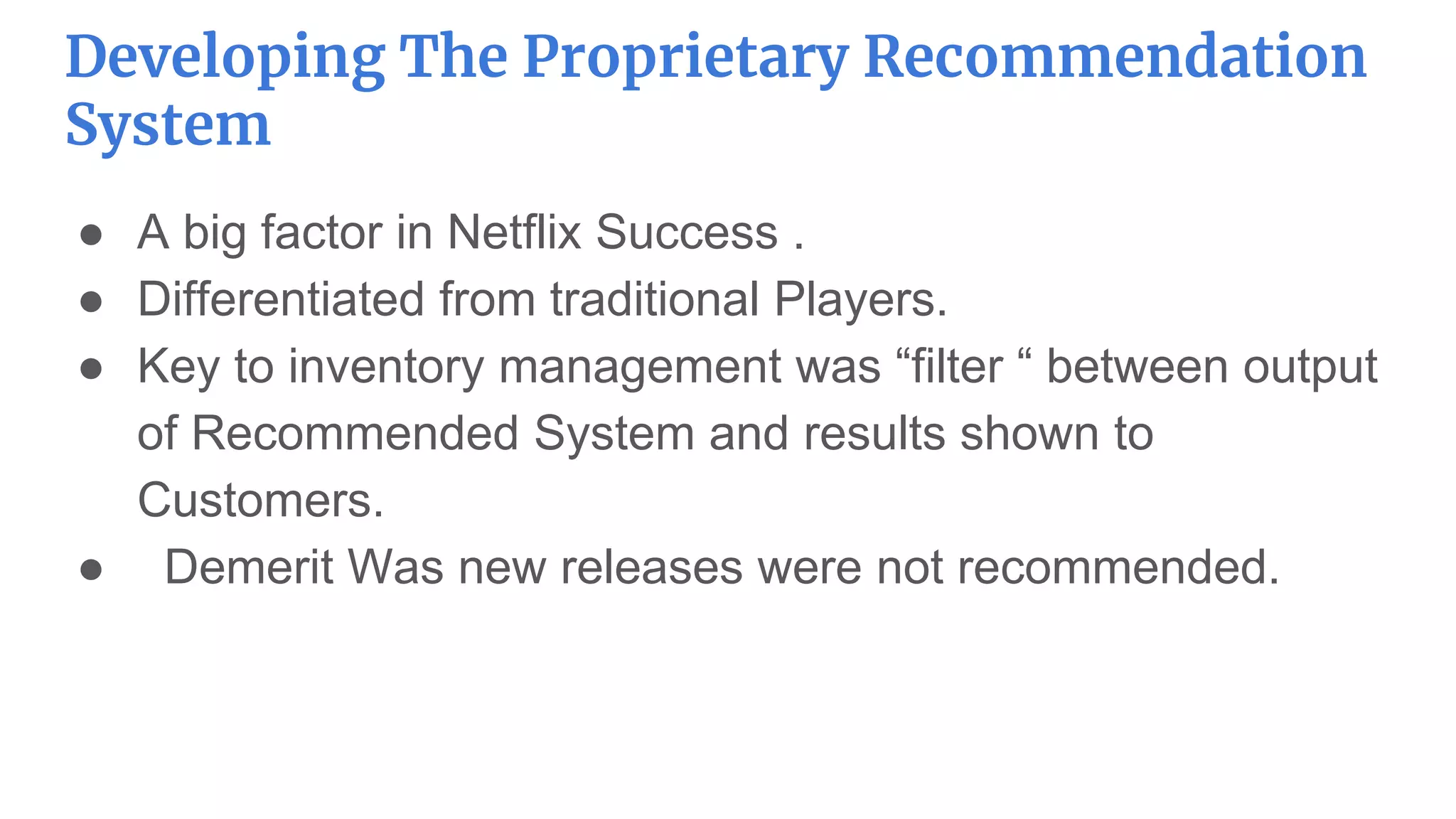 Netflix - Case Study | PPTX