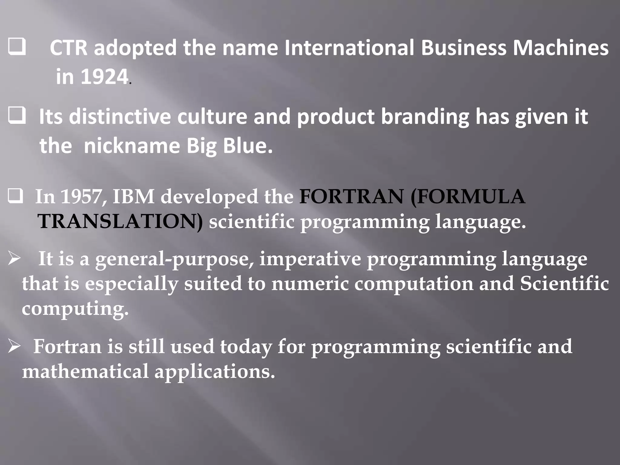 Ibm presentation from accord business school student | PPTX