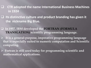 Ibm presentation from accord business school student | PPTX