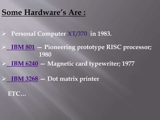 Ibm presentation from accord business school student | PPT