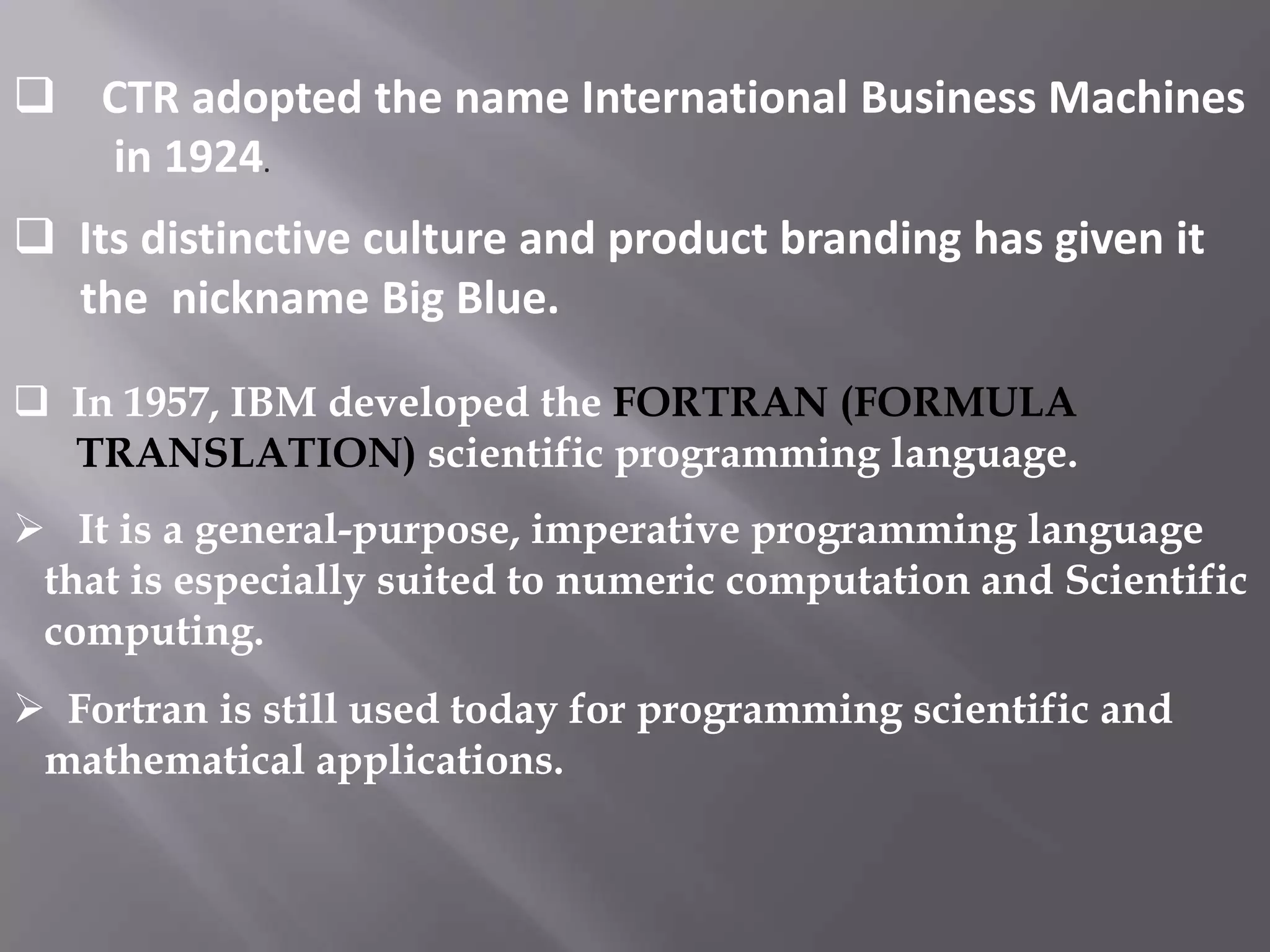 Ibm presentation ppt | PPTX