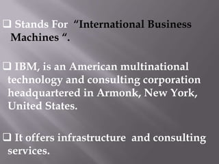 Ibm presentation ppt | PPTX