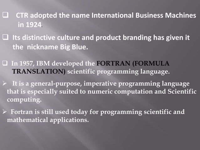 Ibm presentation ppt | PPTX