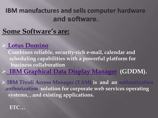 Ibm presentation ppt | PPTX