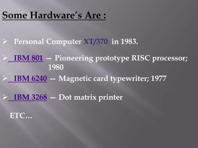 Ibm presentation ppt | PPTX