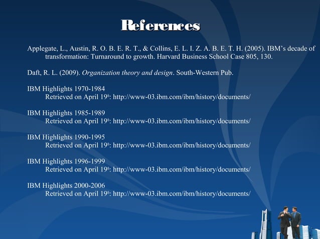 IBM presentation | PPT | Business Administration | Business