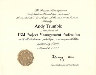 IBM Project Management | PDF