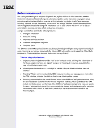 IBM pureflex system and vmware vcloud enterprise suite reference ...