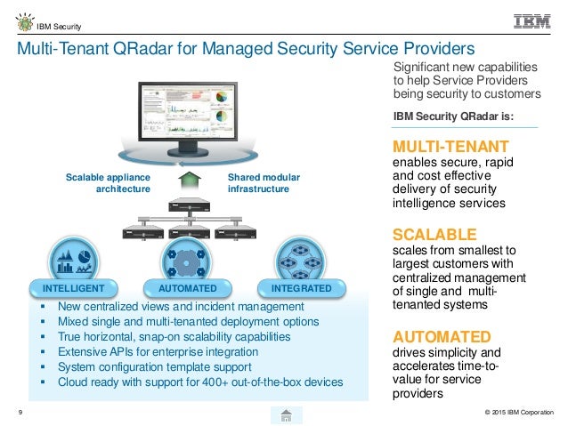 IBM QRadar for Service Providers - Extending Security Intelligence to…