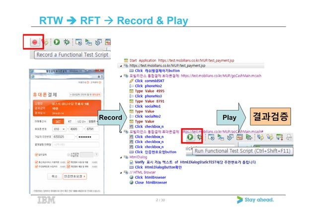 Ibm Rational Test Workbench 소개 It System Test Tool Ppt