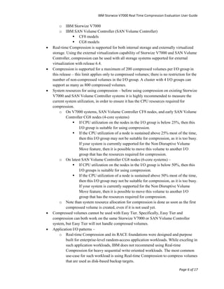 IBM Real-time Compression Evaluation User Guide for IBM Storwize V7000 ...