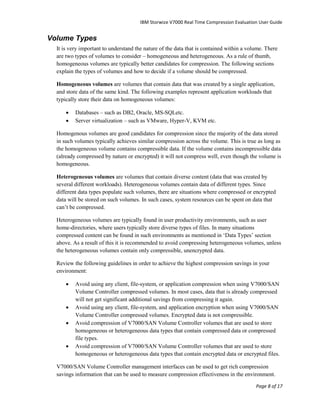 IBM Real-time Compression Evaluation User Guide for IBM Storwize V7000 ...