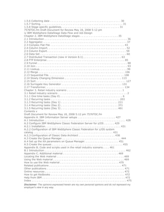 Ibm redbook | DOC | Databases | Computer Software and Applications