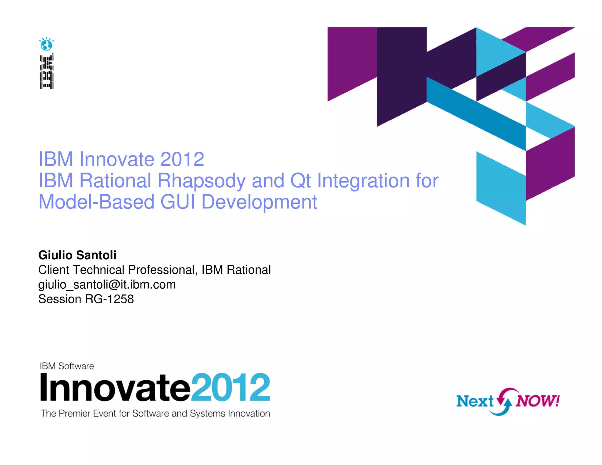 IBM Rational Rhapsody and Qt Integration | PDF