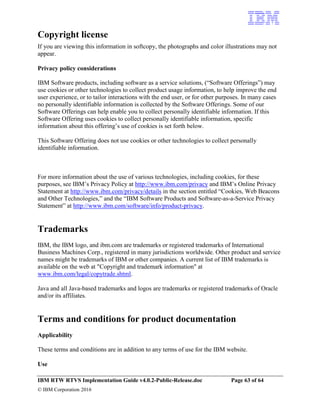 Ibm rtw rtvs_implementation_guide_v4_0_2_public_release | PDF