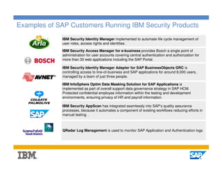 IBM SAP Alliance Strategie 2013 | PPT