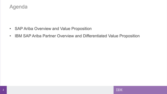 IBM SAP Ariba Overview | PDF | Cloud Computing | Internet