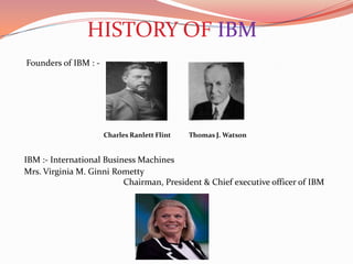 IBM seminar | PPTX | Information Services Industry | Industries