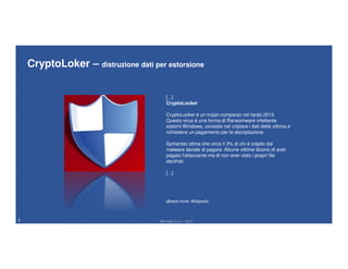 Evento 18 giugno - Ibm sicurezza - parte a - problematiche | PDF | Computing | Technology ...