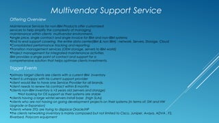 IBM Maintenance Offerings | PPT
