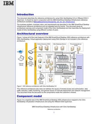 IBM SmartCloud Desktop Infrastructure with Citrix XenDesktop | PDF ...