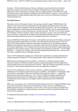 Ibm smarter data center at citi | PDF