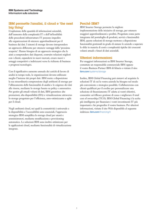 Ibm smarter storage | PDF | Data Storage and Warehousing | Computing