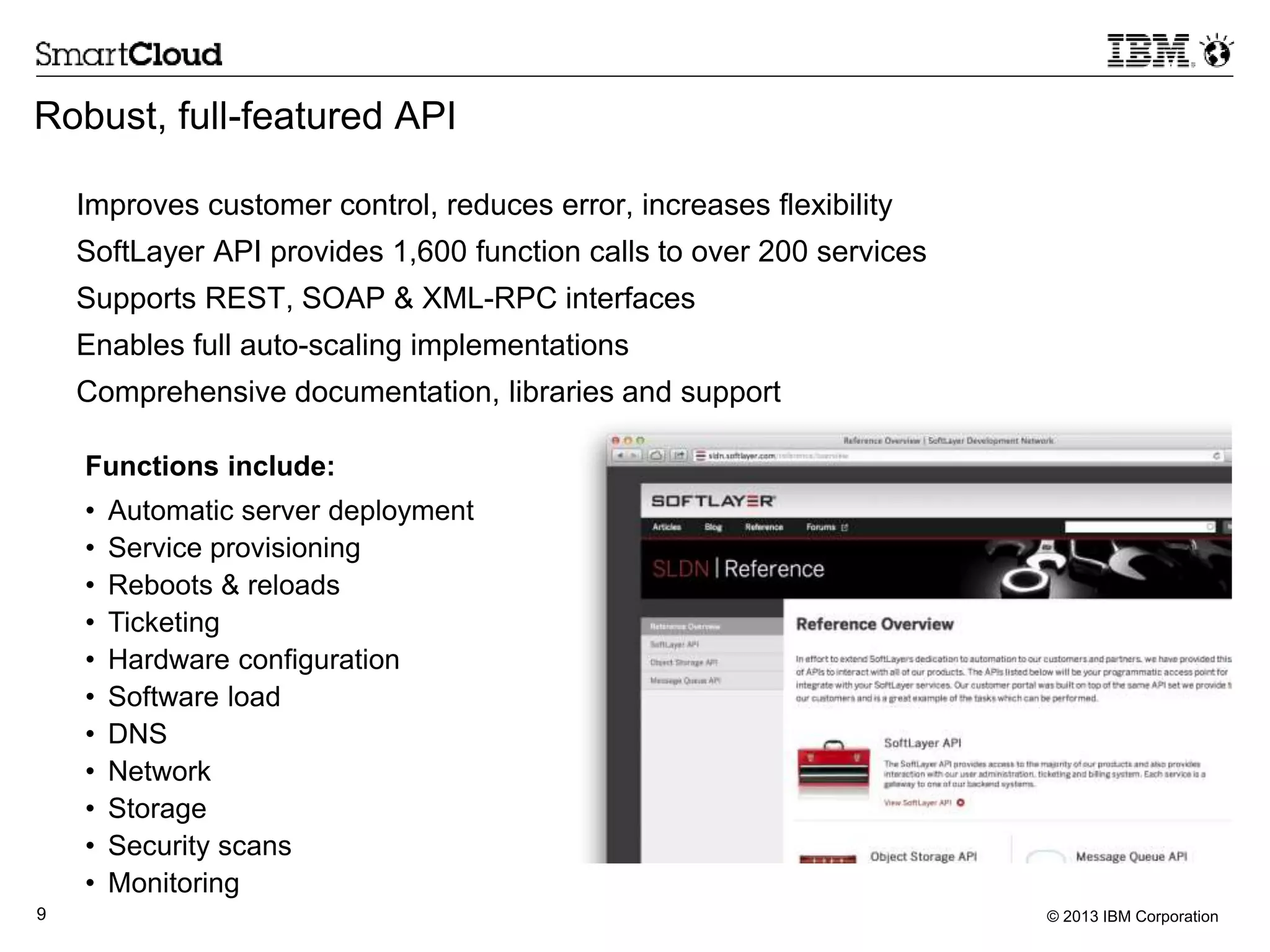 IBM SoftLayer Overview - July 2014 | PPT
