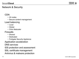IBM SoftLayer Overview - July 2014 | PPTX | Cloud Computing | Internet