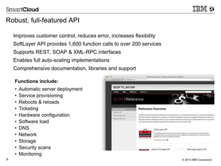 IBM SoftLayer Overview - July 2014 | PPTX | Cloud Computing | Internet