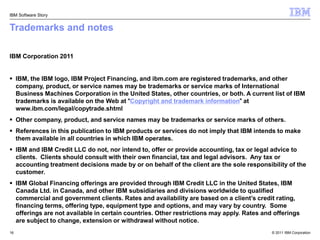 IBM Software Story | PDF