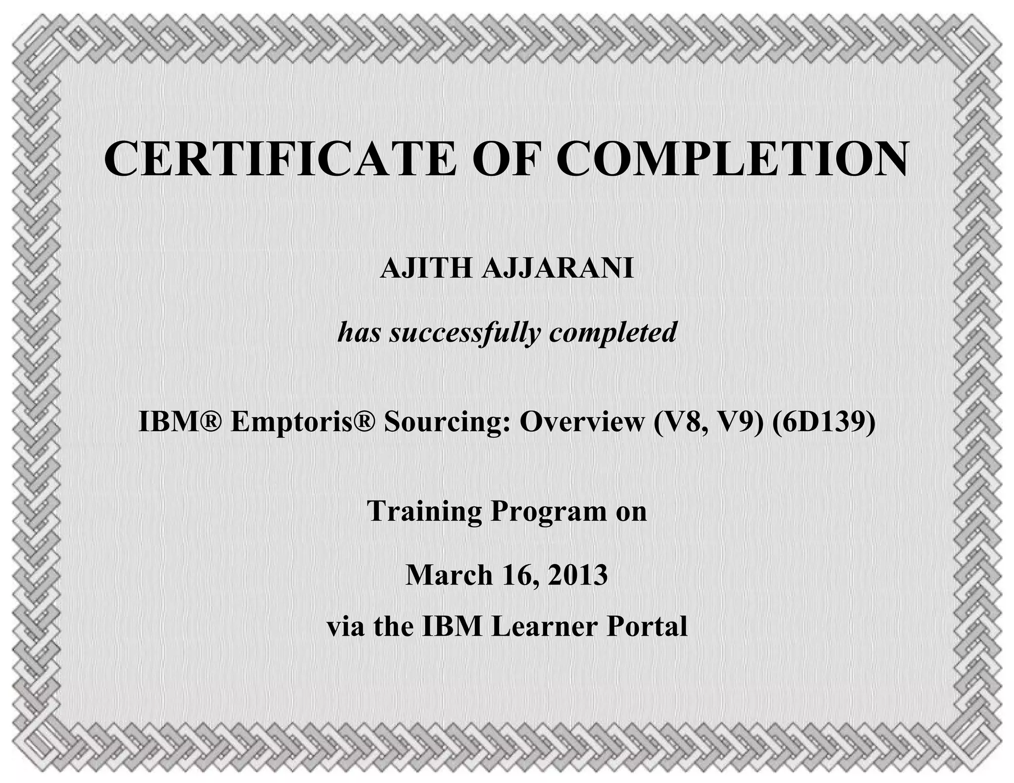 IBM Sourcing Managment | PDF | Computer Software and Applications ...