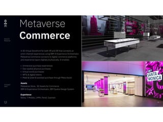 IBM Spatial & Metaverse | PPT