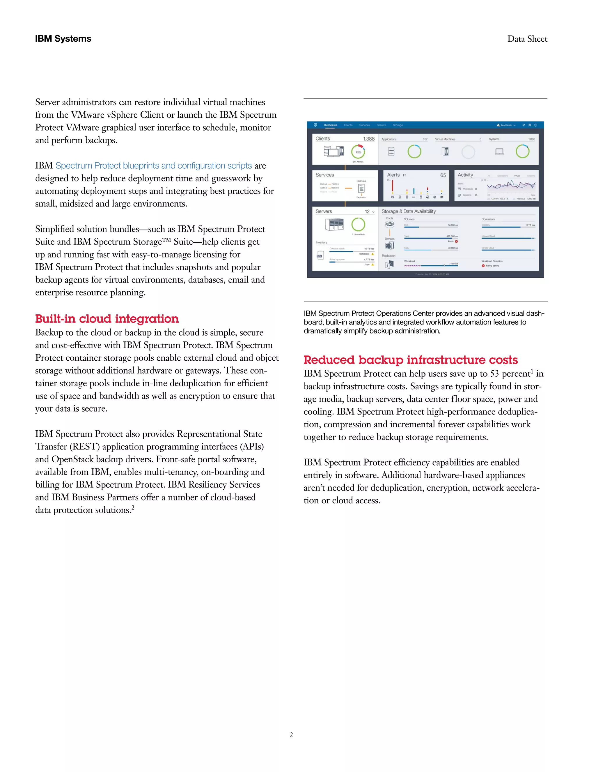 Ibm spectrum protect | PDF