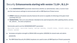 IBM Spectrum Protect Secure Communication overview.pptx