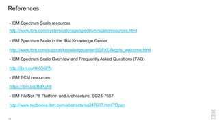 IBM Spectrum Scale ECM - Winning Combination | PDF