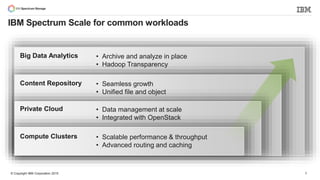 IBM Spectrum Scale Overview november 2015 | PPTX